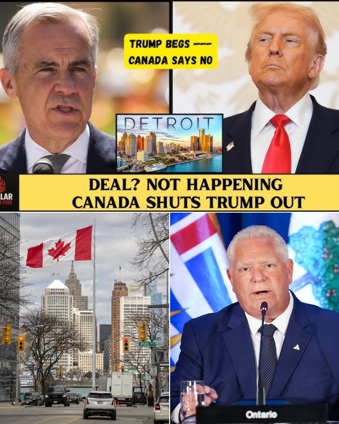 DETROIT IN A FRENZY: Canada’s Surprise Tariff Move Just DERAILS Trump’s ...